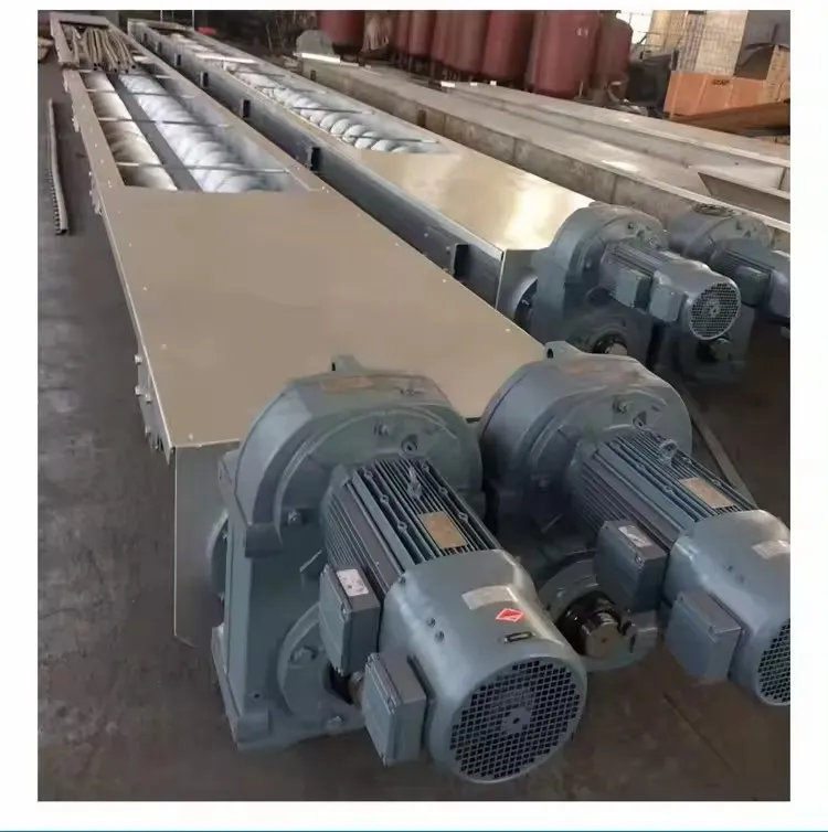 Separated Sludge's Shaftless Screw Conveyors Sludge Conveying Device ...