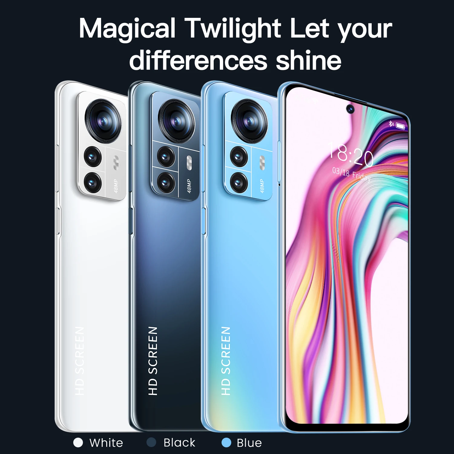 Charming Original Smartphone M13 Pro Unlocked Cheap Smart Phone 7.8 ...