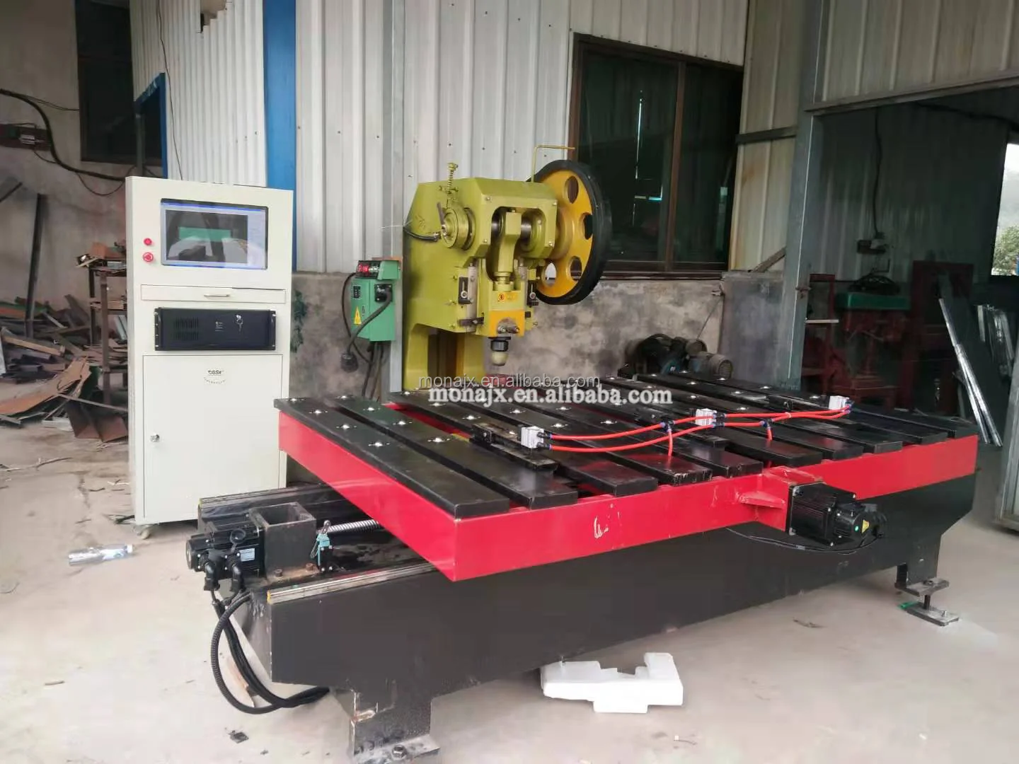 10ton Pressure Iron Sheet Metal Washer Hole Punching Machine Rates ...