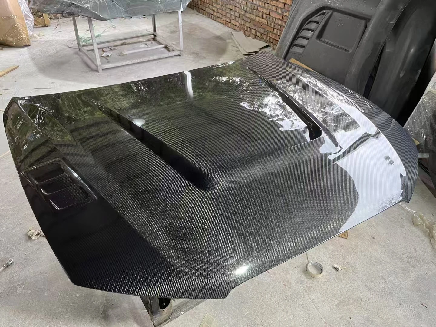 A6 S6 C7 Carbon Fiber Hood - Audi Upgrade for 2012-2015