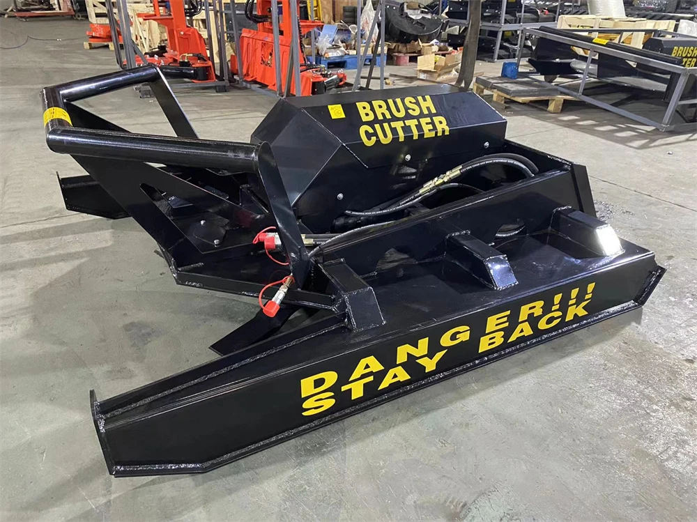 Skidsteer Loader Mulchers Land Clearing Attachments Heavy-duty Forestry ...