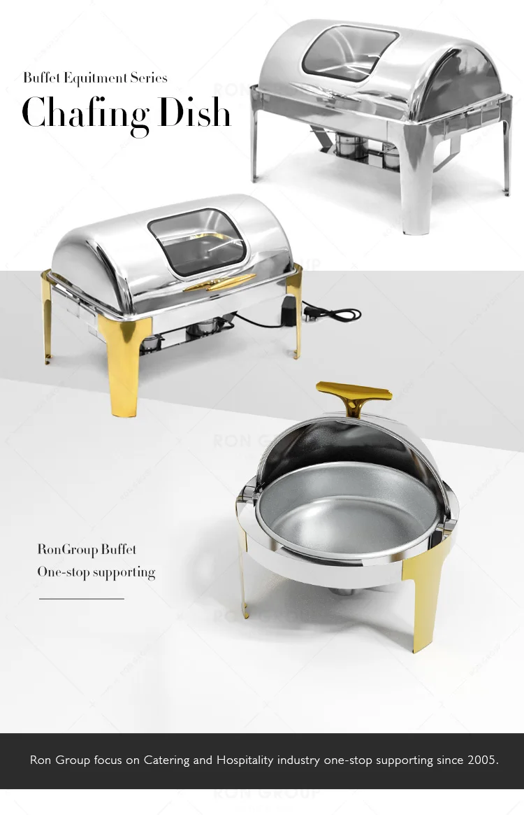 High Quality Restaurant Hotel Banquet Party Buffet Stove Tableware ...
