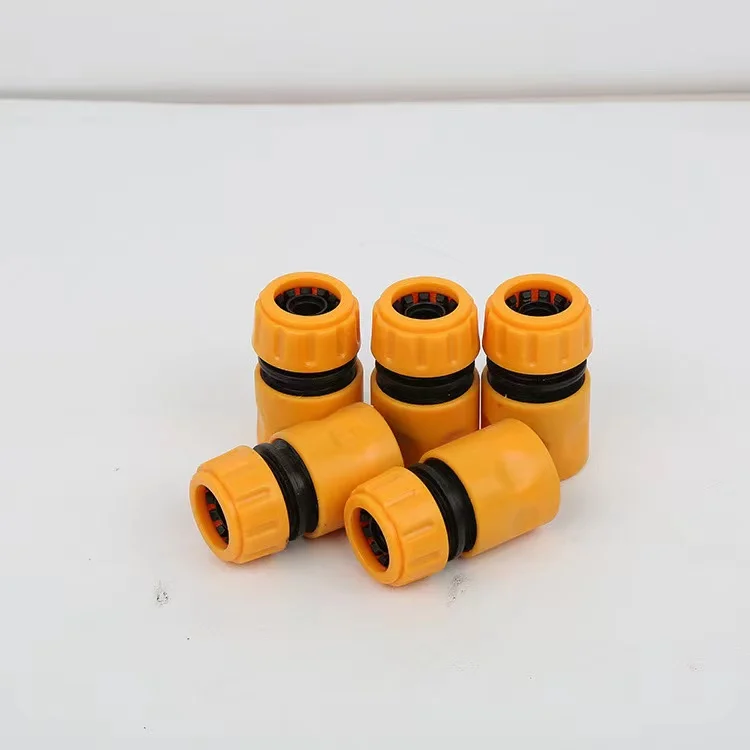 Water Hose Quick Connectors Garden Pipe/Tubing Fittings Orange ...