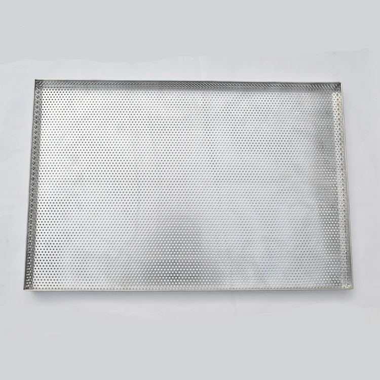 Customized Stainless Steel 304 Metal Mesh Perforated Drying Tray for Baking