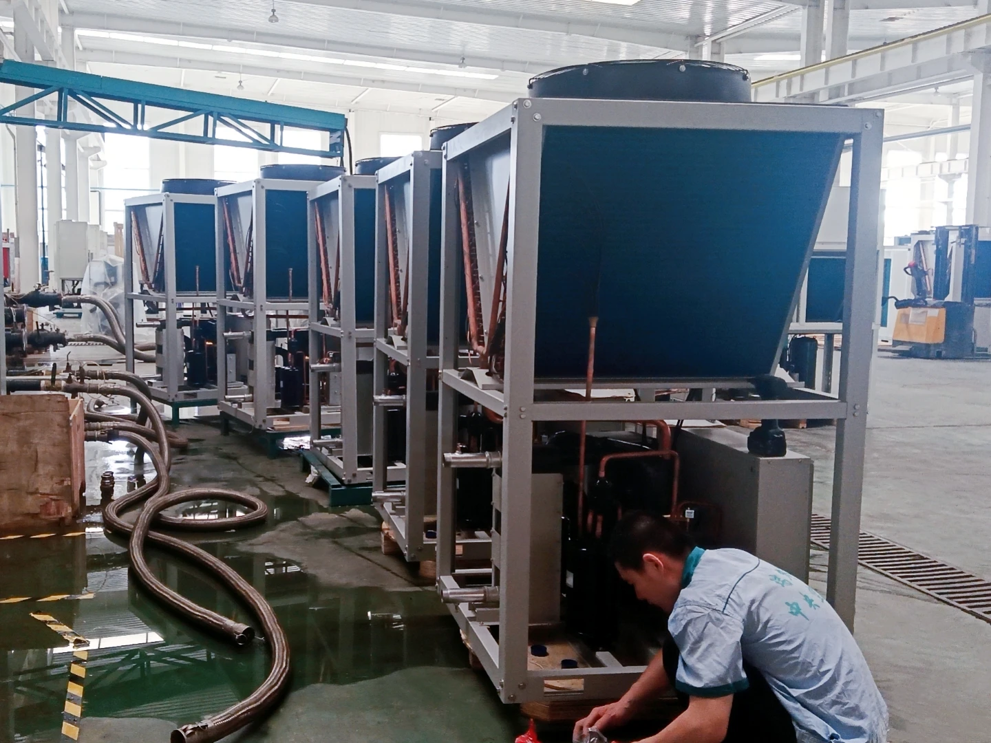 High Efficiency Air-cooled Scroll Chillers Chiller Machine Factory ...