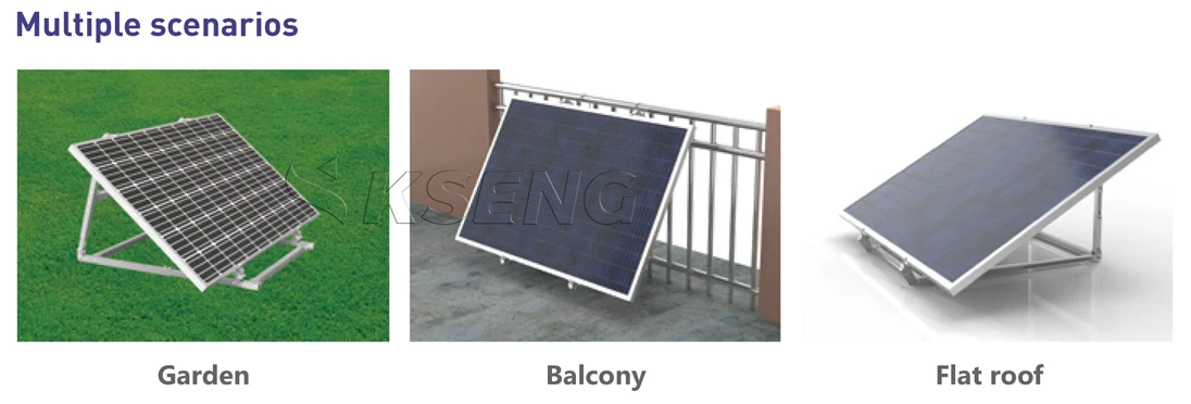 Eu Stock Easy Solar Kit - Adjustable Angle Mounting System