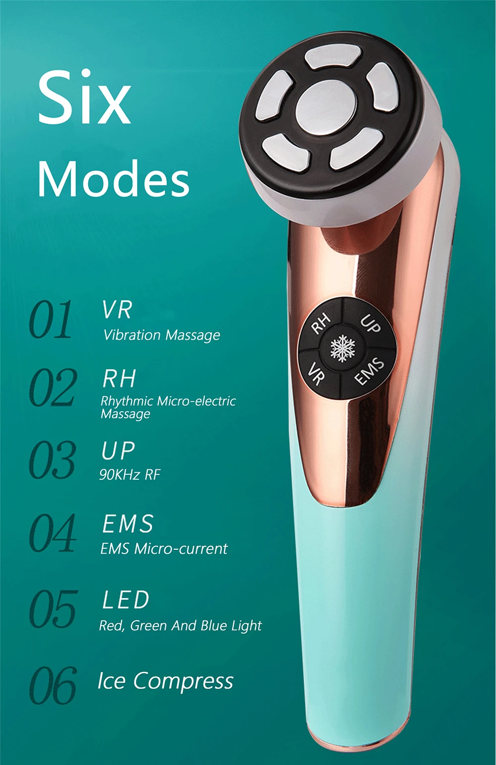 Factory Direct Price Rf Ems Beauty Device Home Use Anti Aging Handheld ...