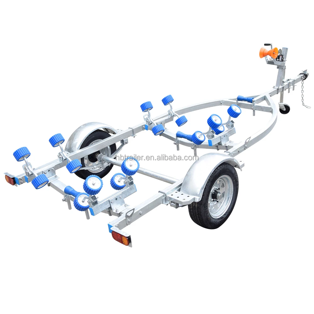 Galvanized Steel Boat Trailer For Heavy Boat - Buy Easy Load Boat ...