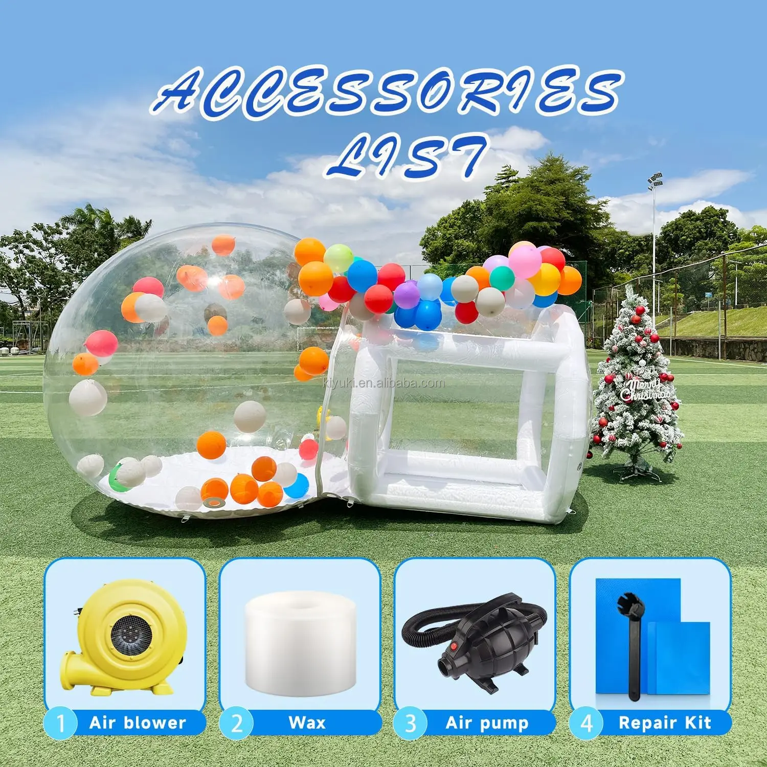 Hot Selling Inflatable Bubble Tent Inflatable Bubble House with Tunnel ...