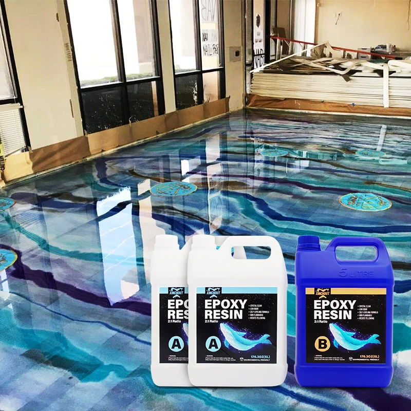 High Clear Epoxy Resin for Epoxy Floor Coating - XINCHOUT