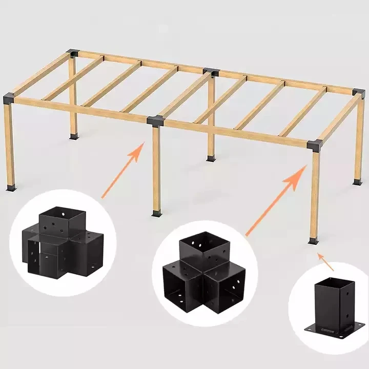 Pergola Kit Steel Brackets - Durable and Versatile Solutions