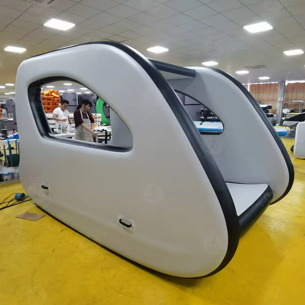 Portable and Lightweight Inflatable Floating Boat Solar Sustainable ...