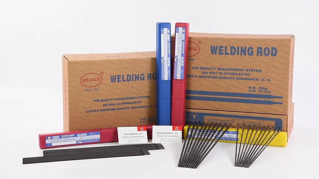 Atlantic Aws A5.15 Eni-ci Nickel And Nickel Alloy Rod 2.5mm 3.2mm ...