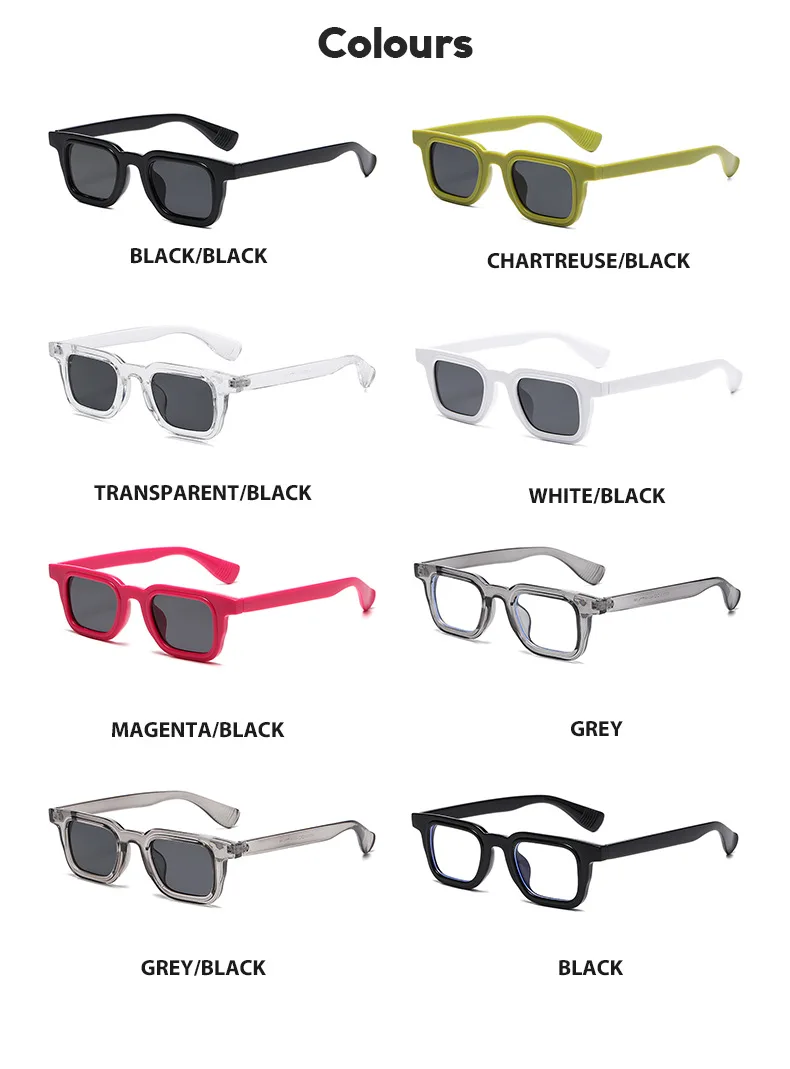 Shop Our Ins Fashion Classic Square Shades UV400 Sunglasses