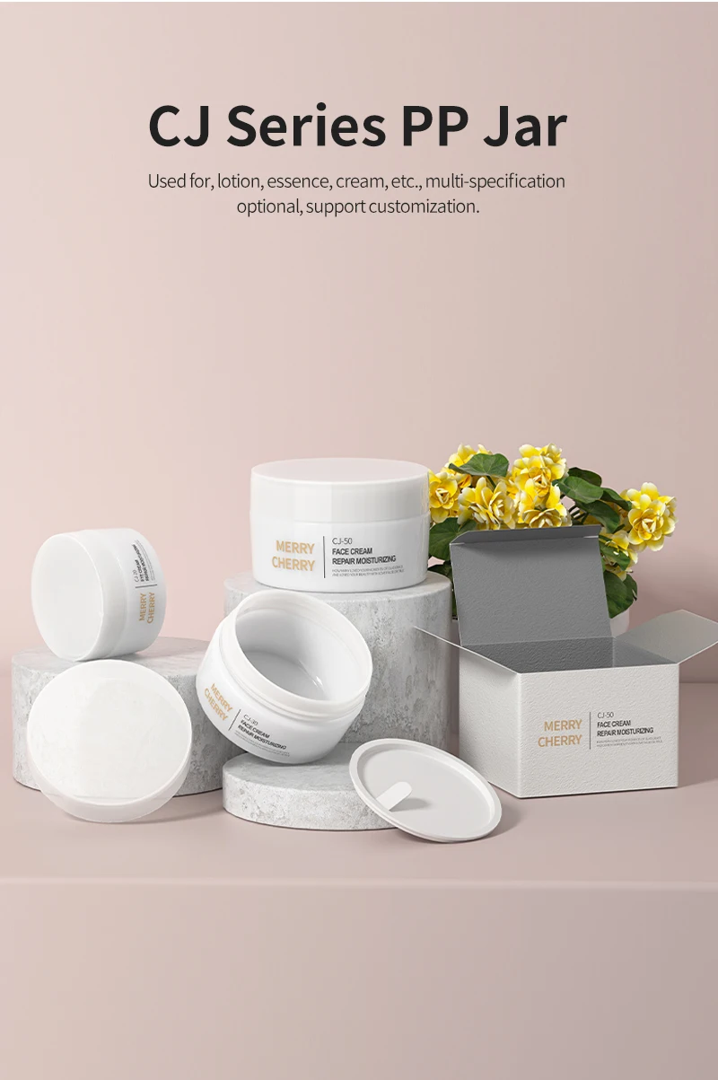 CJ PP Material Cream Bottle - Ideal for Eye Cream & Lotion