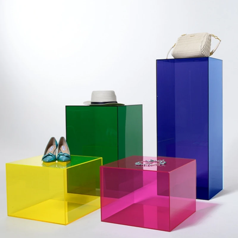 New Custom large colored Acrylic Boxes for Display Plastic Clear ...