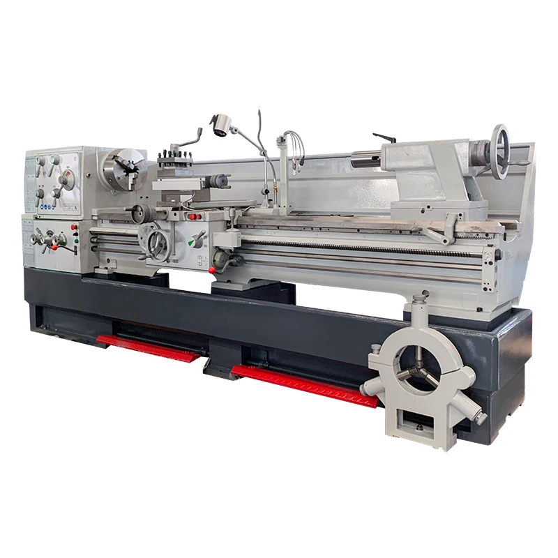 Manual lathe machine 2000mm C6266A universal parallel automatic manual ...