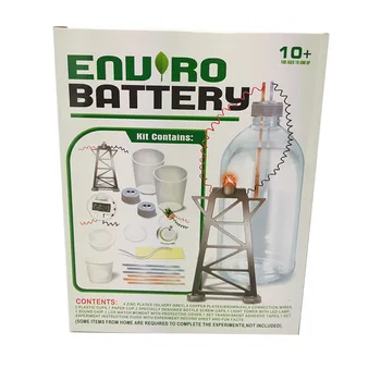 Science Kits Stem Educational Science Experiment Toy Diy Enviro Battery ...