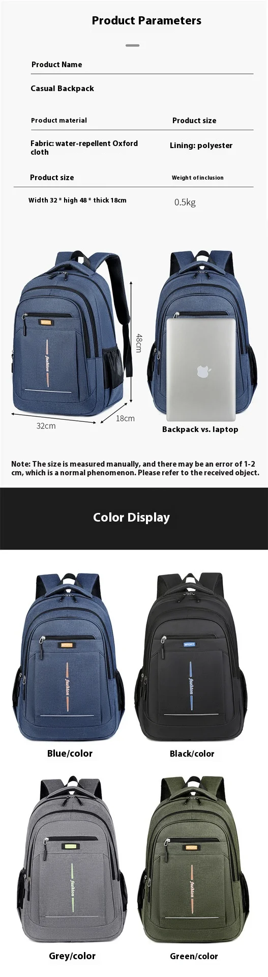 2025 Hot Selling Business Casual Backpack - Durable & Waterproof