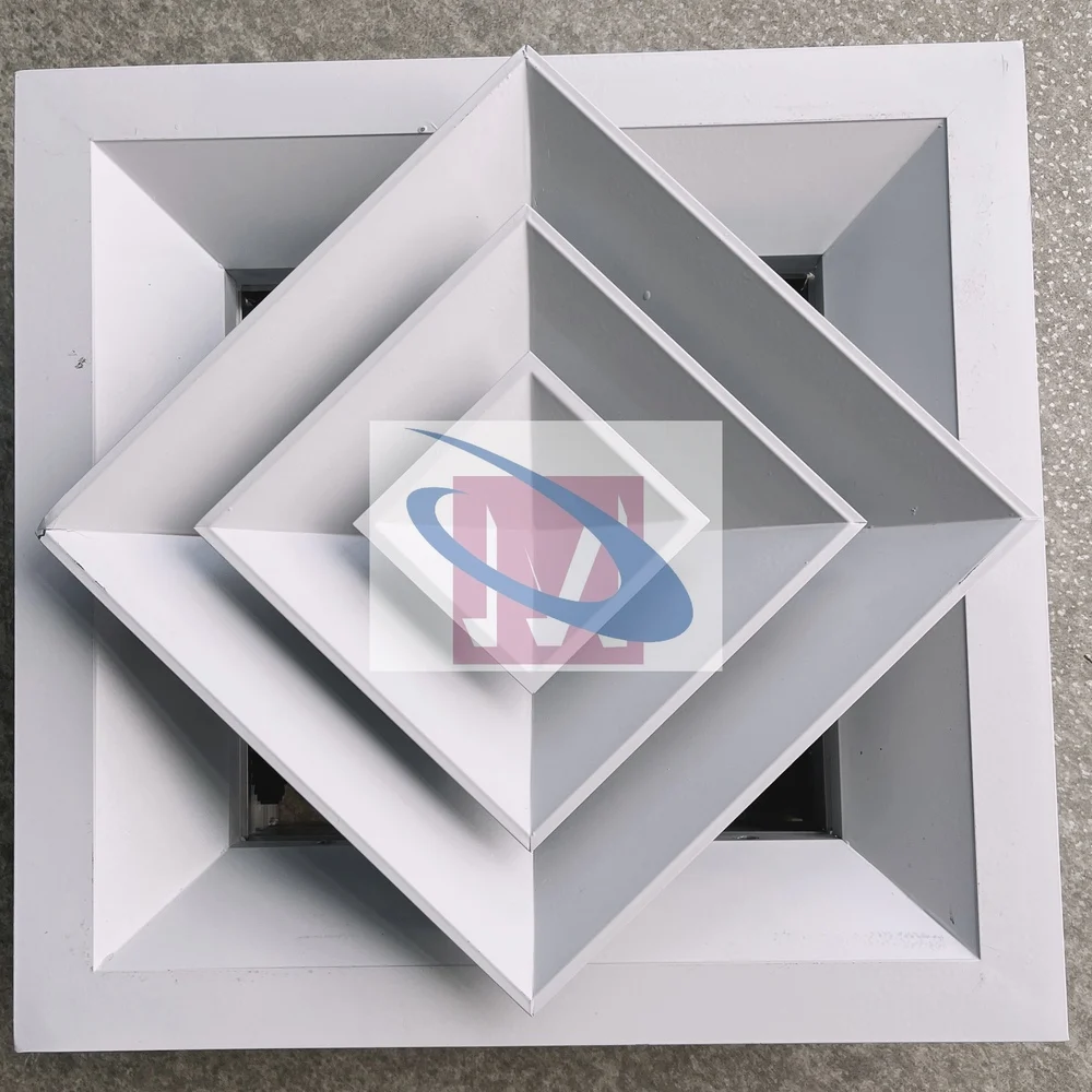 Hvac System 4 Way Supply Ceiling Air Diffuser Hvac Air Duct Diffusers ...