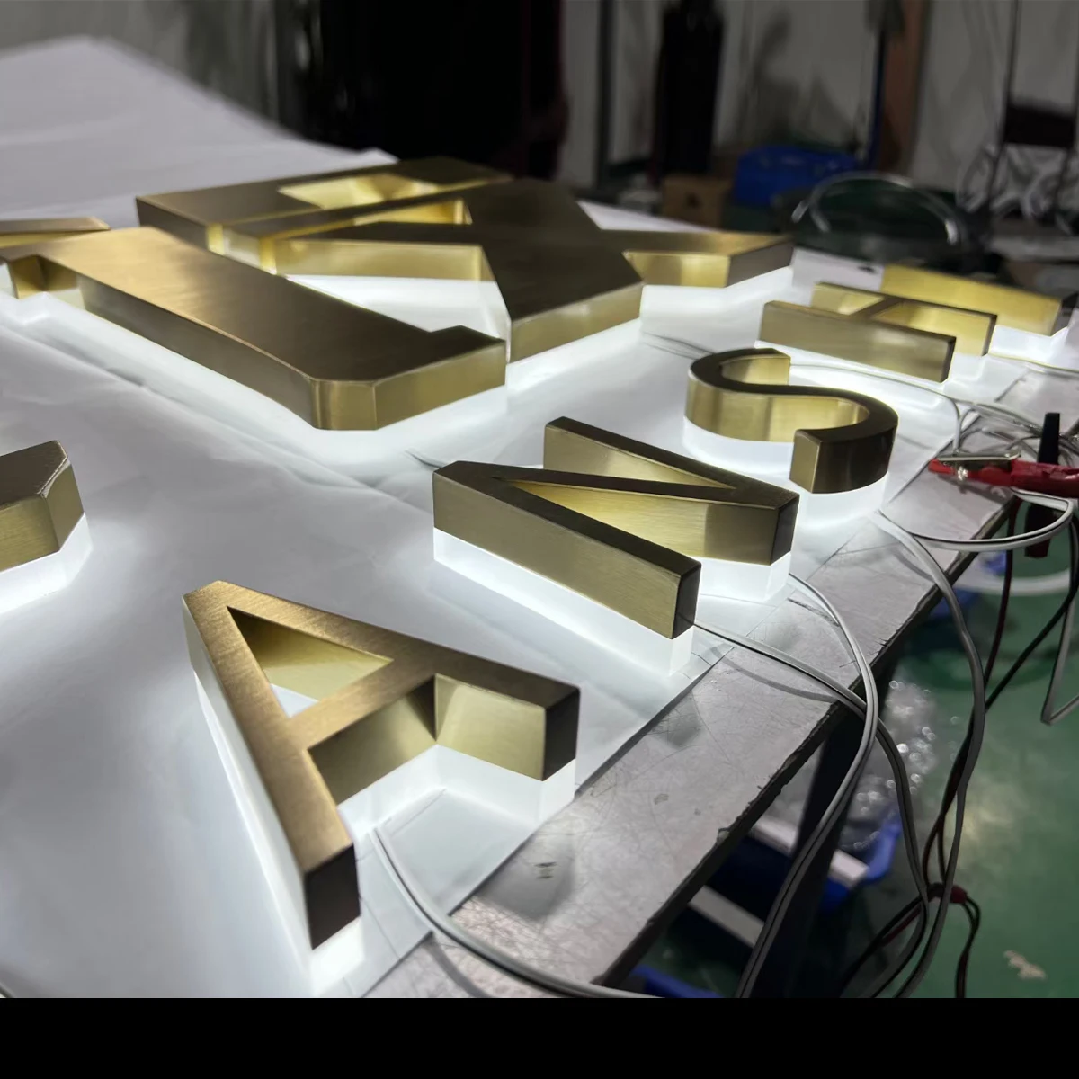 Customized Acrylic Logo Signs - Outdoor LED Illuminated