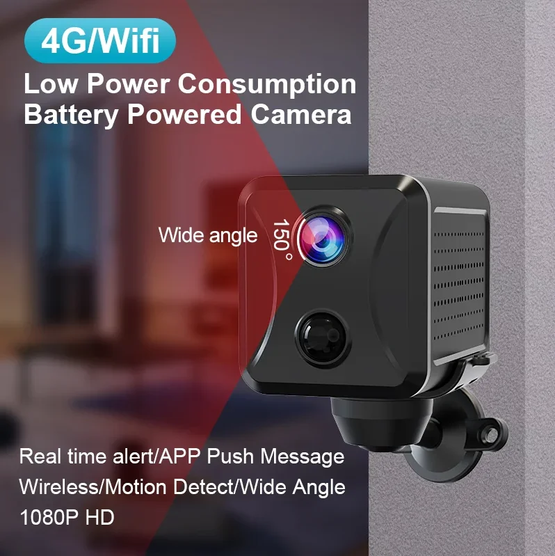 UBOX R9 4G 5mp Mini Camera - 1080p HD IP Security Cam
