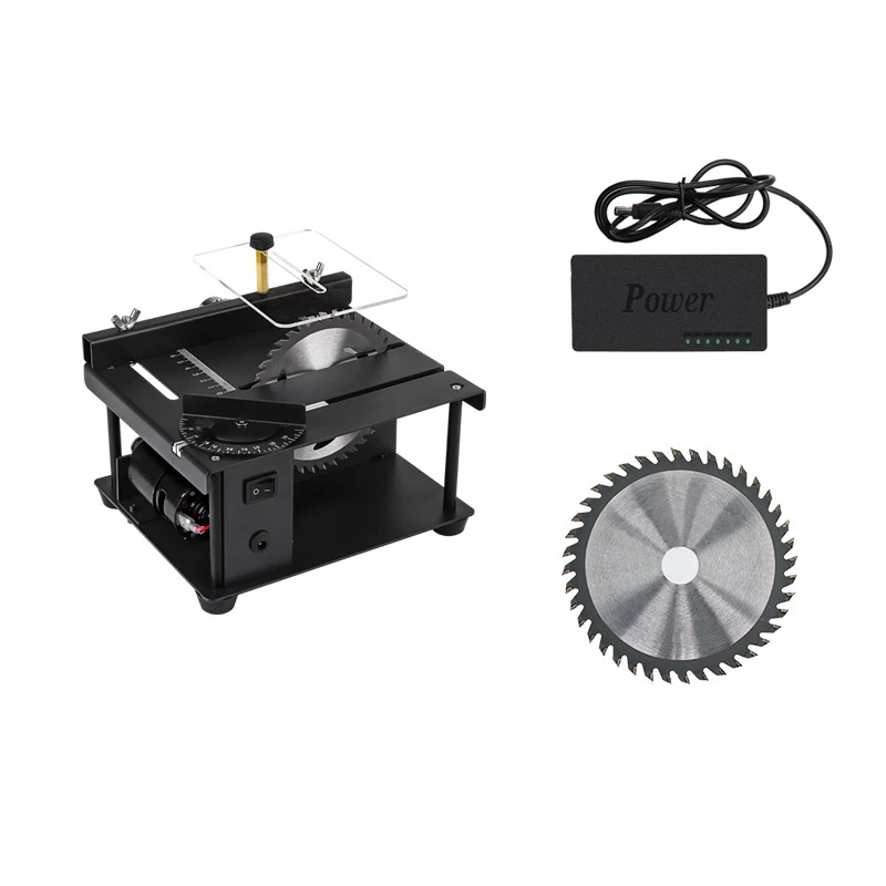 Mini Table Saw DIY Model Carpentry Cutting Machine Circular Saws Table ...