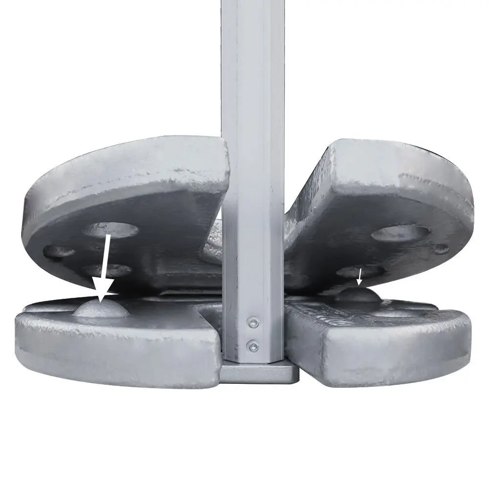 Cast Iron Outdoor Tents Weight Feet/support Foot Tractor Lift Crane ...