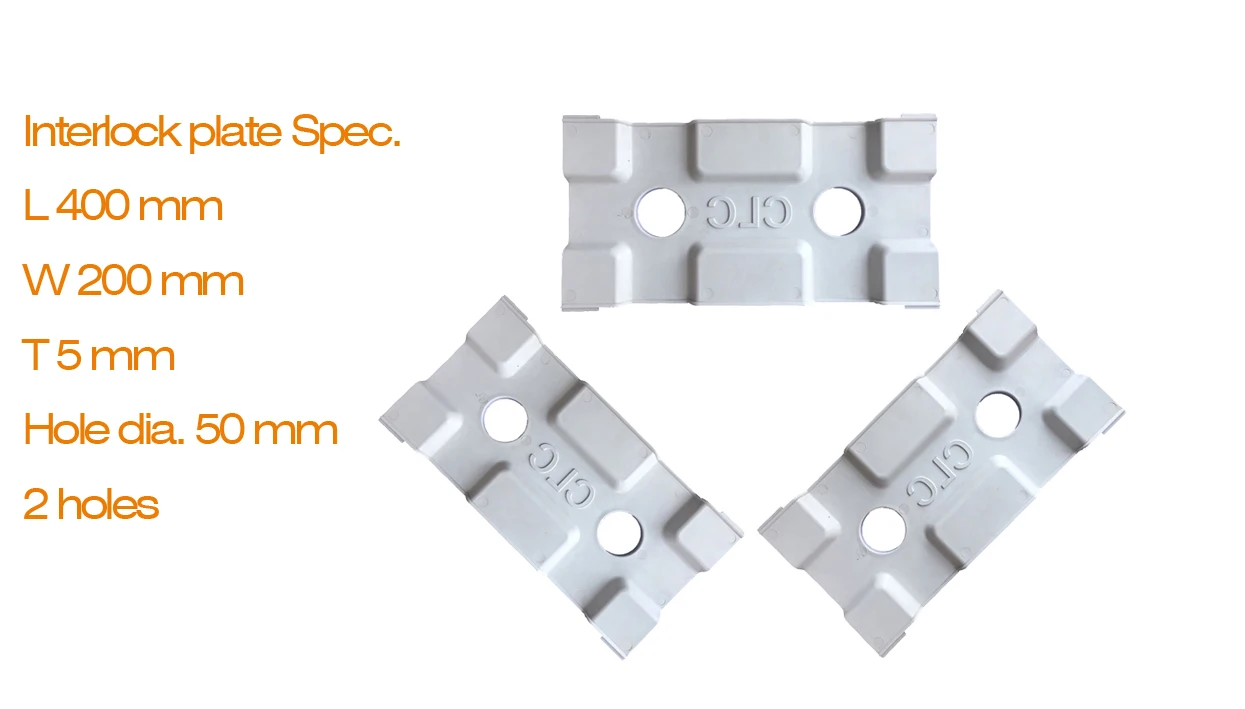 Interlock Mould Plate for CLC Foam Concrete Blocks