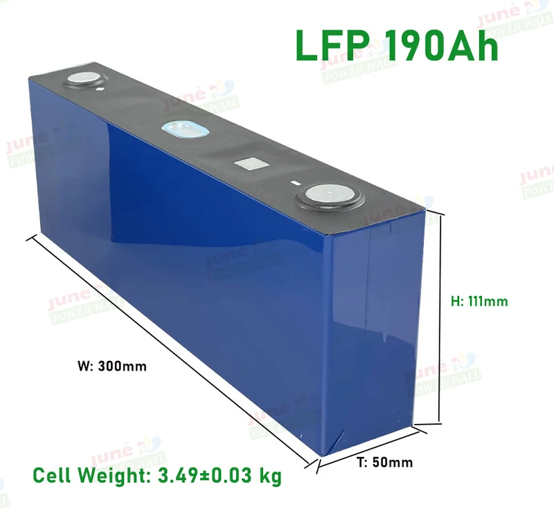 3.2v New Calb 190ah Lifepo4 Battery Prismatic Rechargeable Cells For ...
