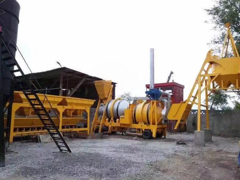 Small Batch Mix Asphalt Factory Asphalt Mixing Plant with Factory Price ...