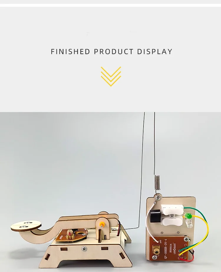 DIY Telegraph Kit - Educational STEM Toy for Children