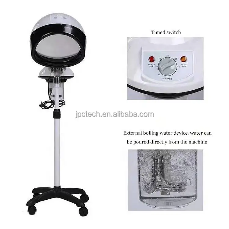 650w Hair Steamer - Height Adjustable Salon Steaming Machine