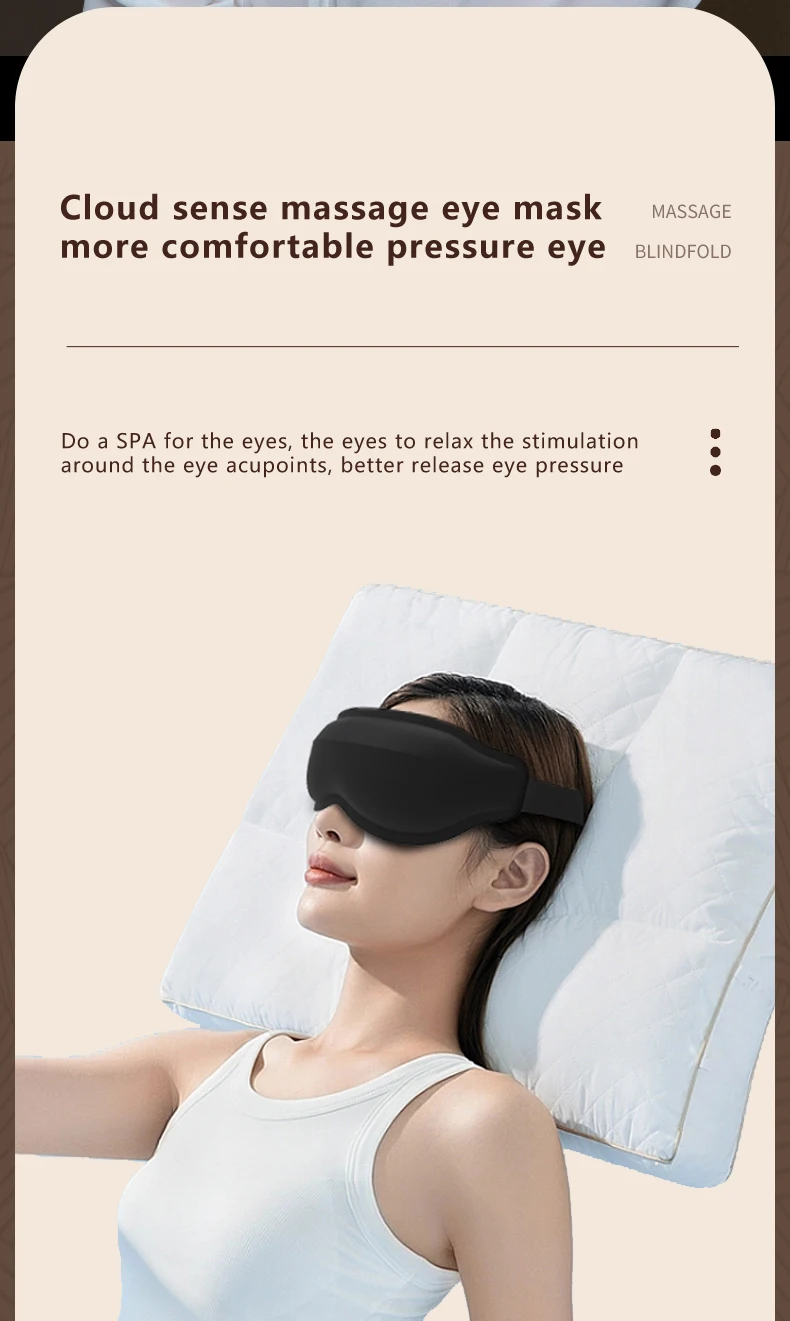 Adjustable Wear Vibration Massage Eye Mask to Sleep| Alibaba.com