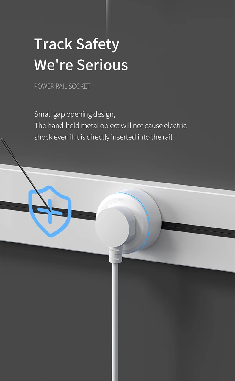 Q2 Series Smart Office Power Track Kitchen Socket Special Sliding Power ...
