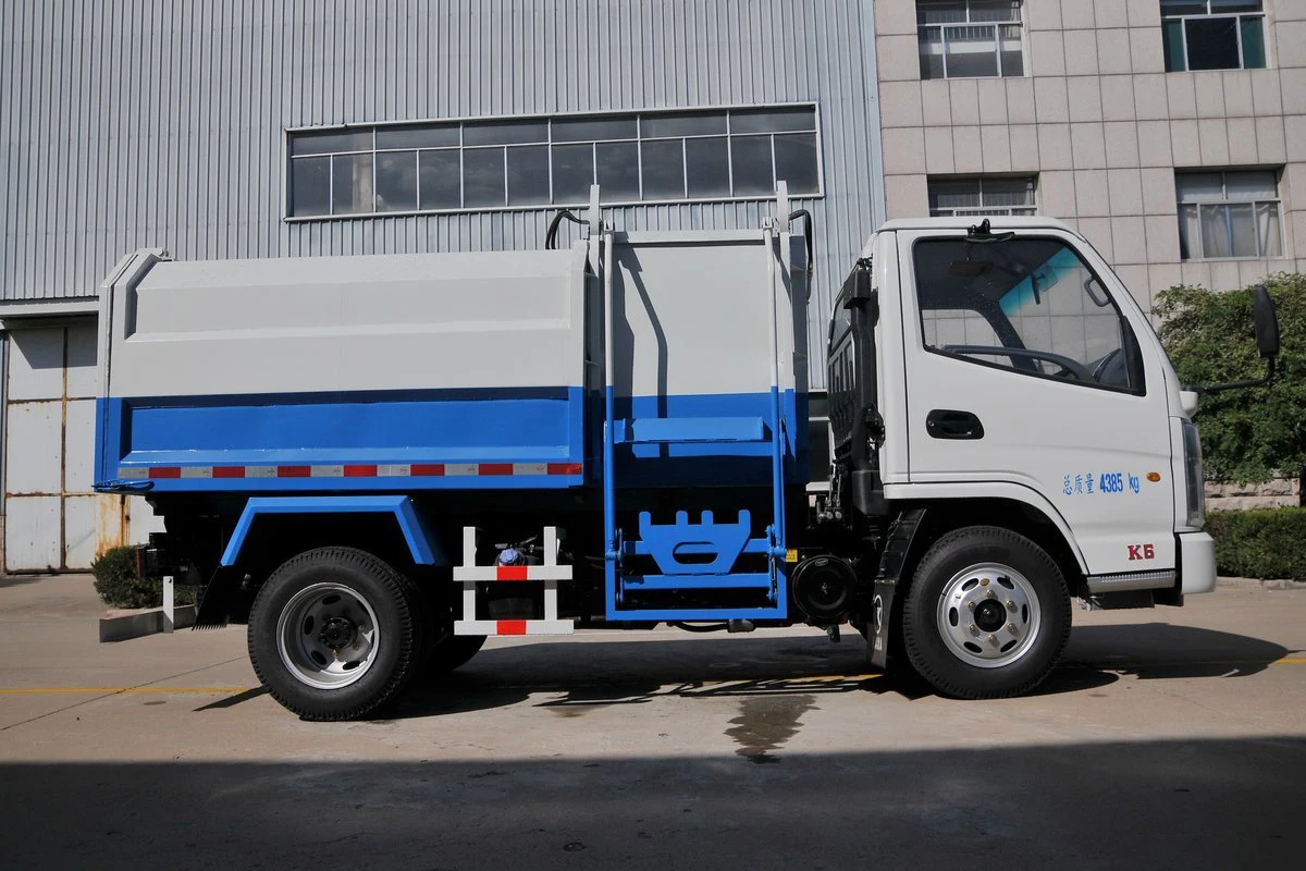 Good Factory Price All Sizes Garbage Collection Truck Tipper Type Waste ...