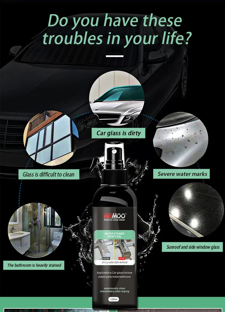 Removing Water Stains And Scales On Automotive Paint Glass With ...