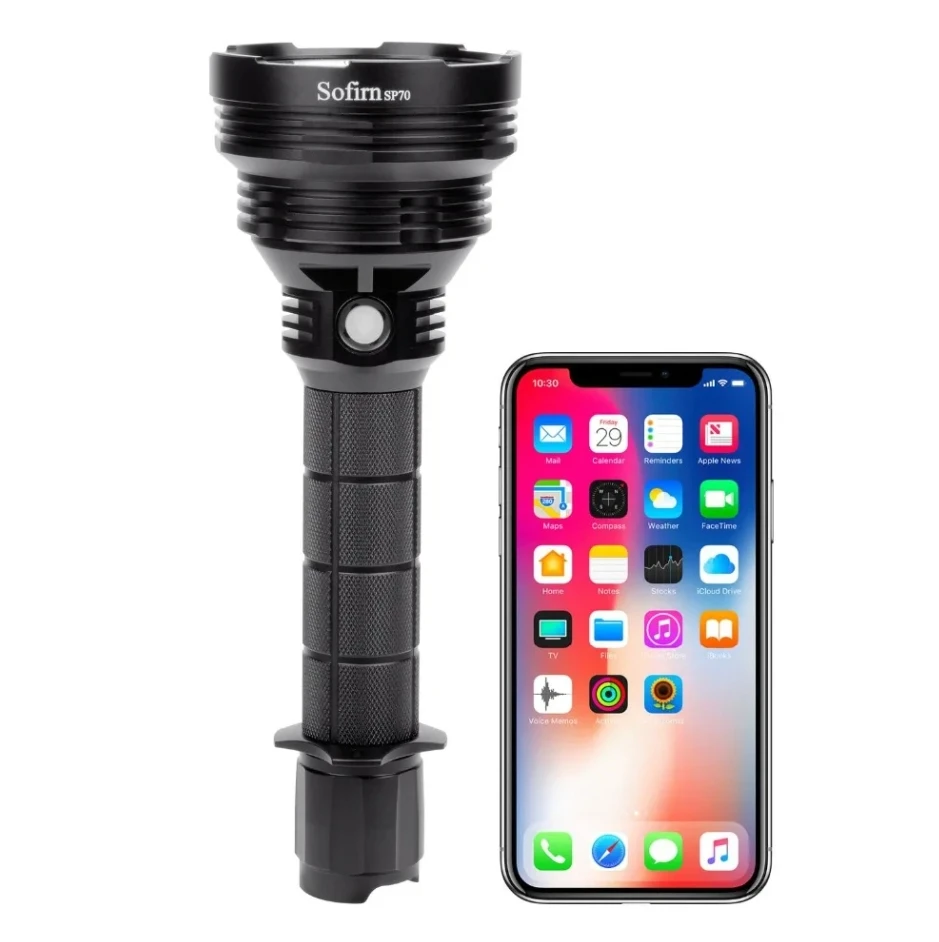 Sofirn Led Powerful 5500lm Ip68 Atr Beacon 8 Levels Flashlight 26650 ...