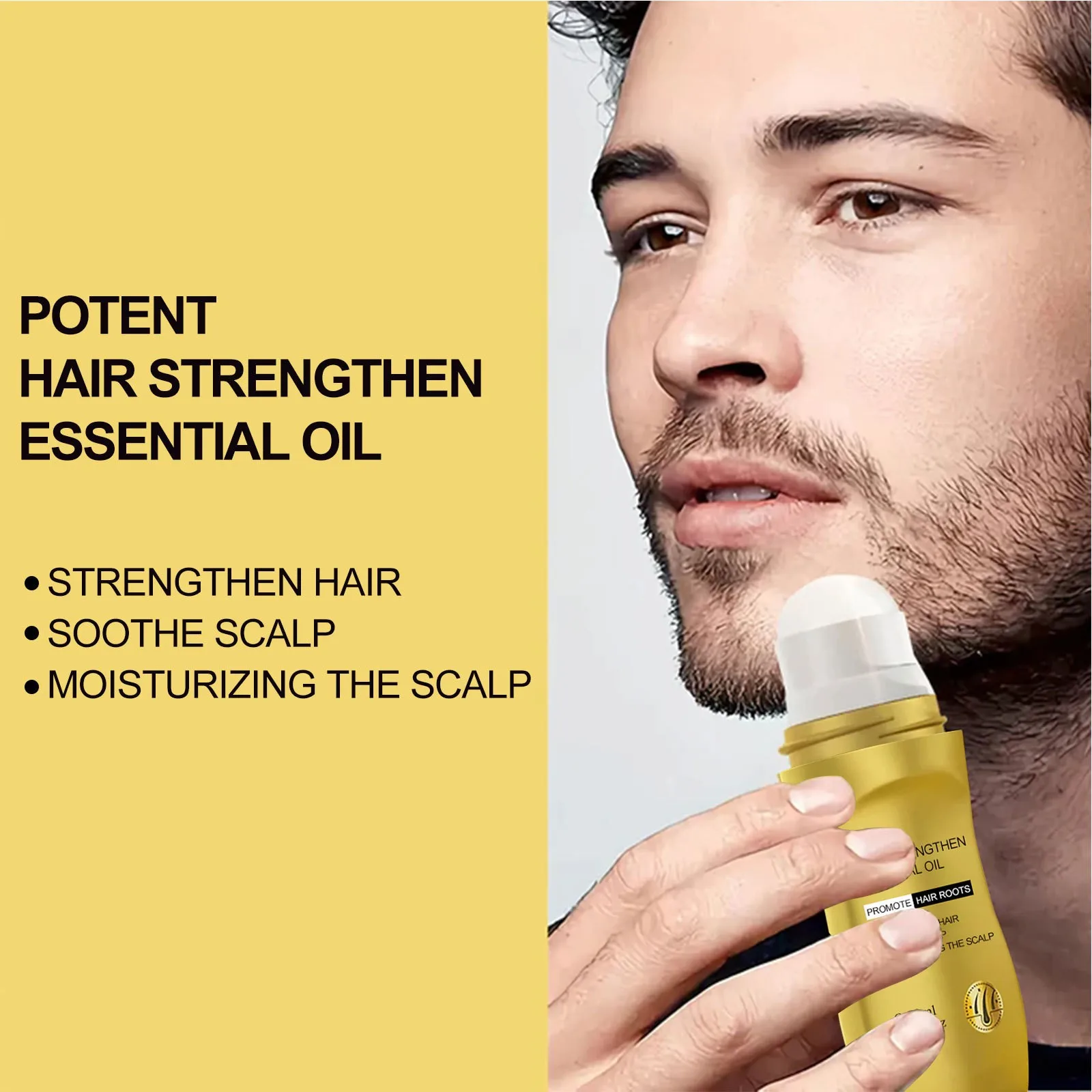 Oem Boitin Roll-on Hair Strengthen Growth Essential Oil 50ml Smooth ...