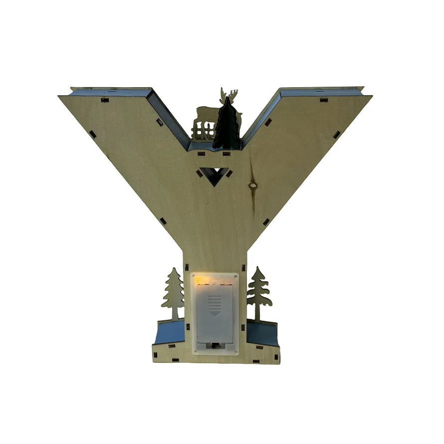 Letter Y Shape Wood Crafts Wooden Boxes Wall Signs Wood Crafts Home ...