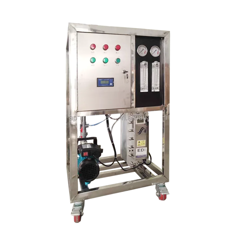 50LPH Electrodeionization EDI Water System Deionized Water Equipment ...