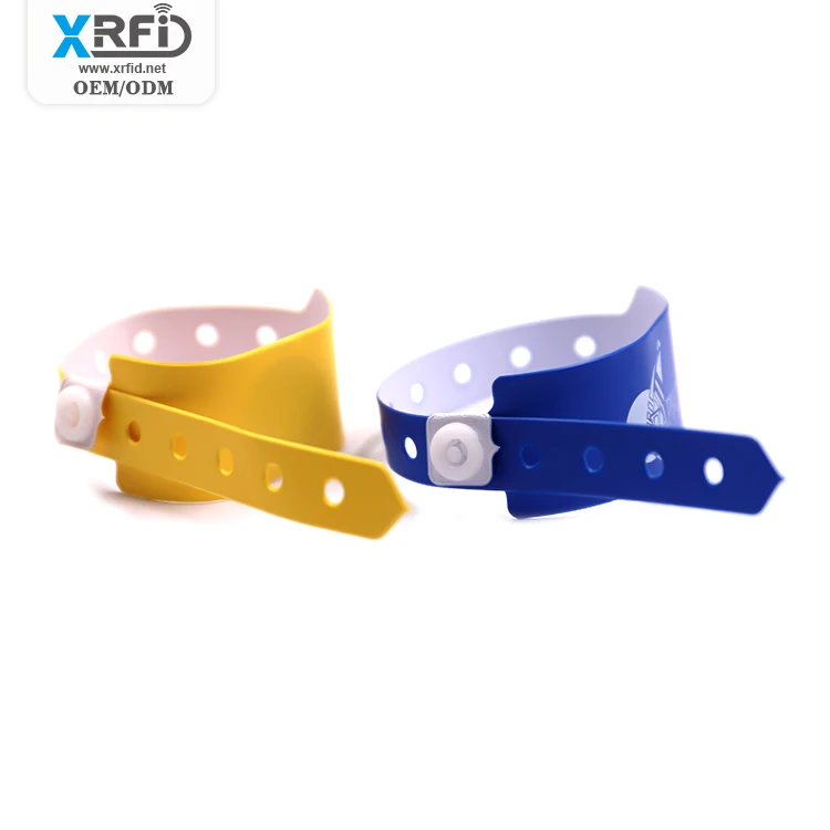 Rfid Disposable Writable Wristband Pvc Wrist Band For Identification ...