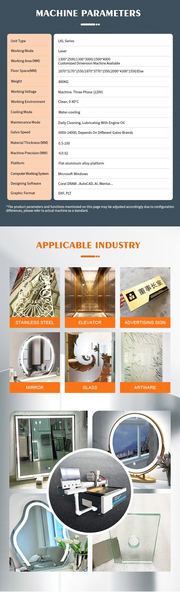 1325 One-step Completion Remove Coating Sandblasting Mirror Making Machine Led Smart Makeup ...