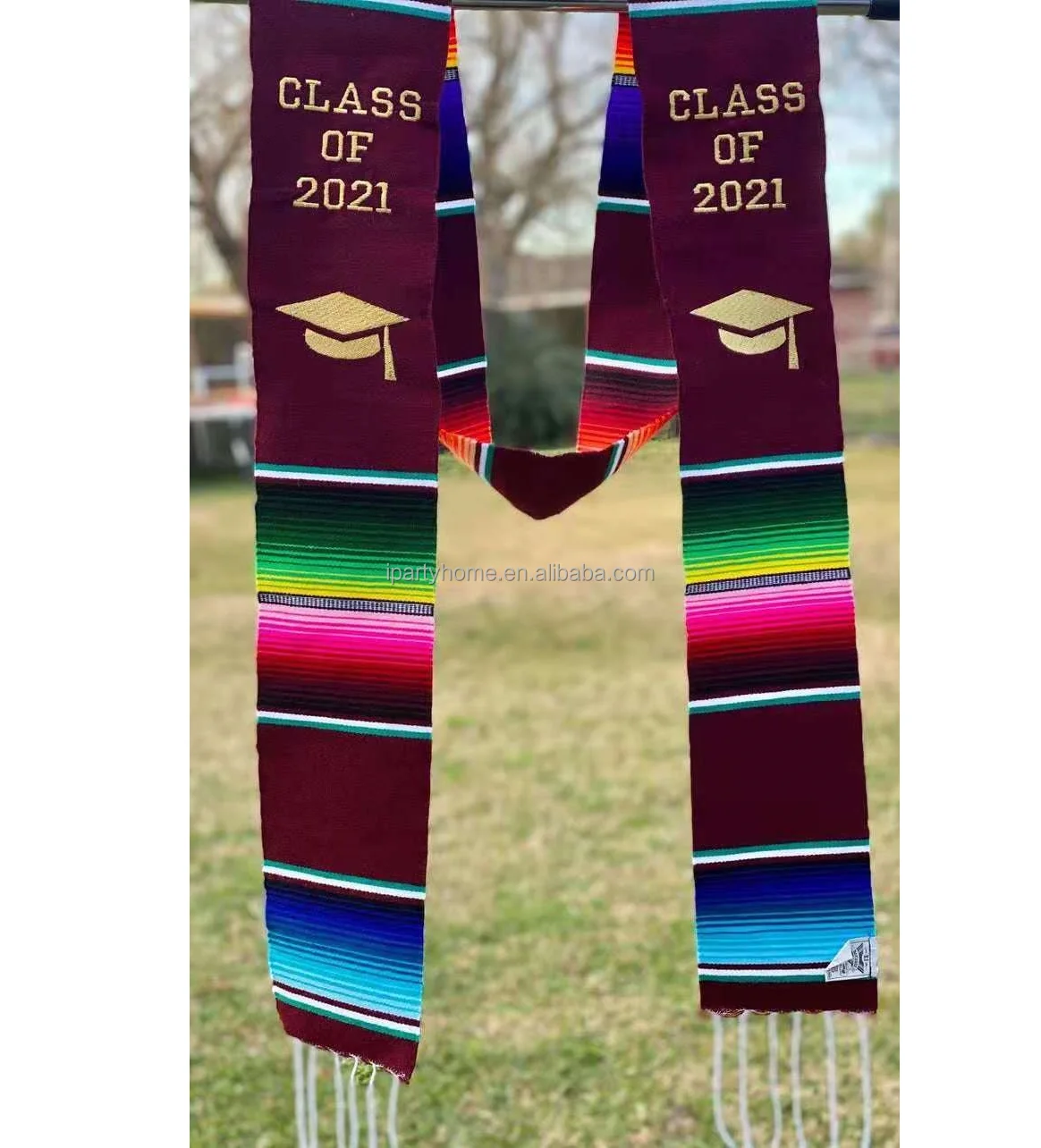 Class of 2022 Mexican Hispanic Stole Graduation Serape Sash Party ...