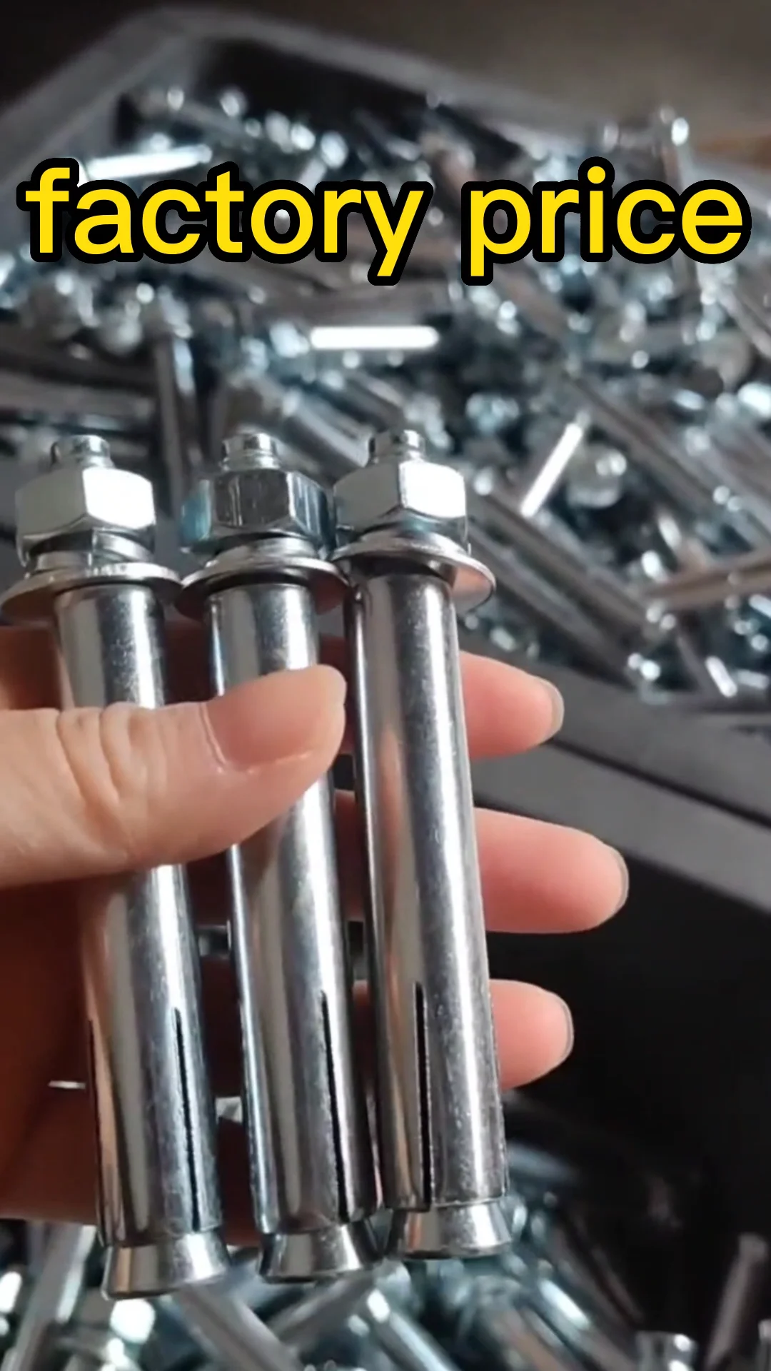 Expansion Bolt Hex Bolts And Flange Nuts Wedge Anchor For Metric And ...