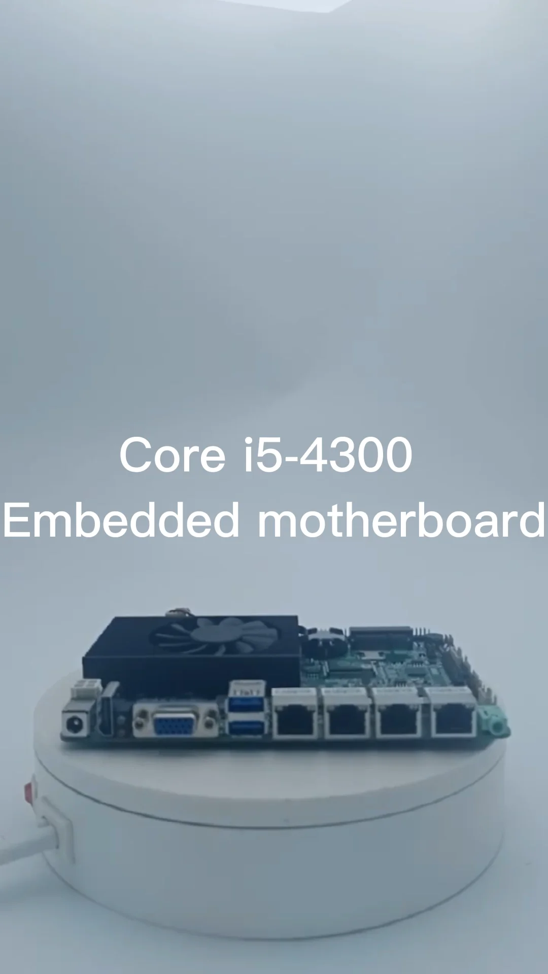 4 Inch X86 Firewall Router Motherboard Core I5-5300u On Board 4 Lan ...