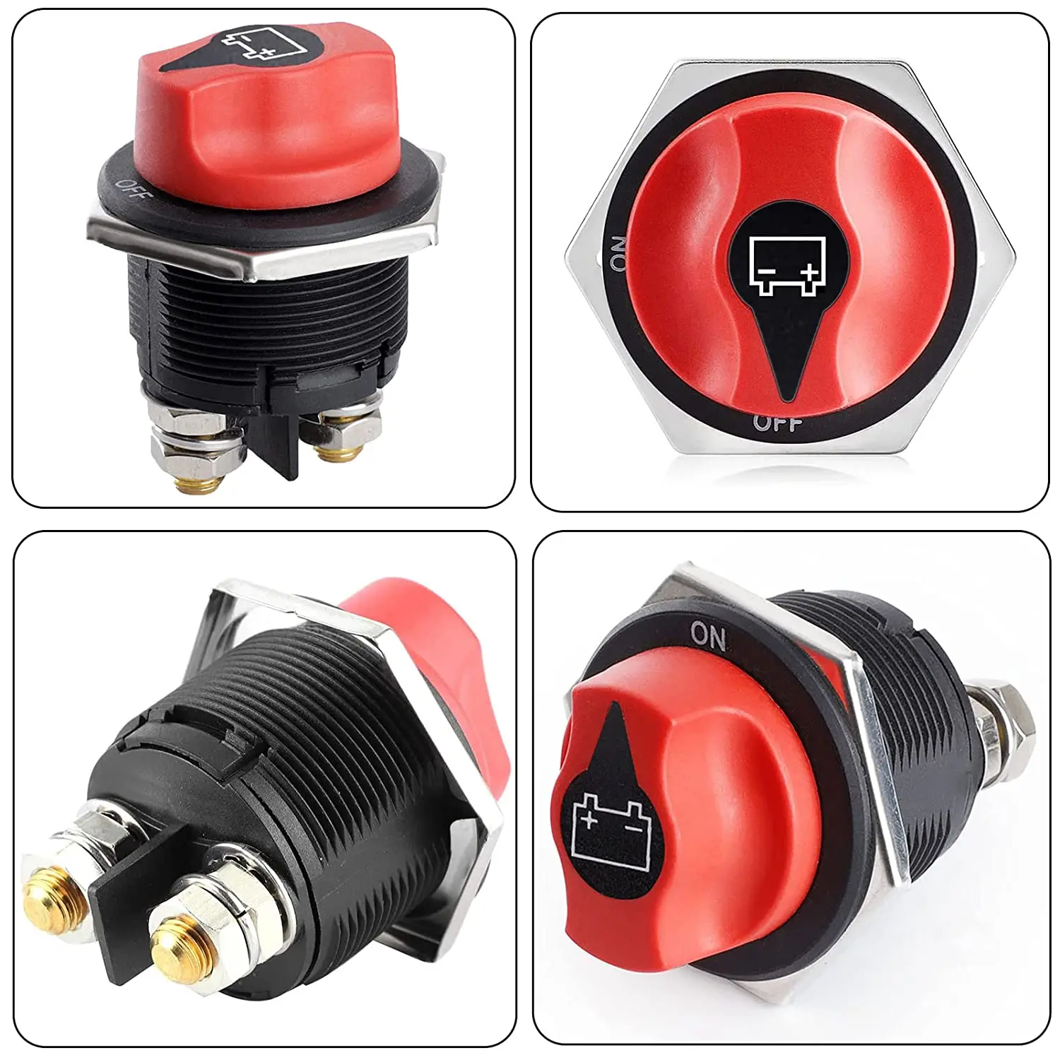Alibaba.com: Car Battery Isolator Switch 12-48V Max 32V 200A Cont 300A ...