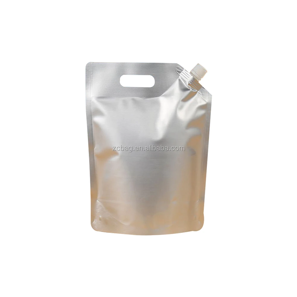 100ml Oblique Side Gusset Spout Nozzle Mylar Aluminium Pouch