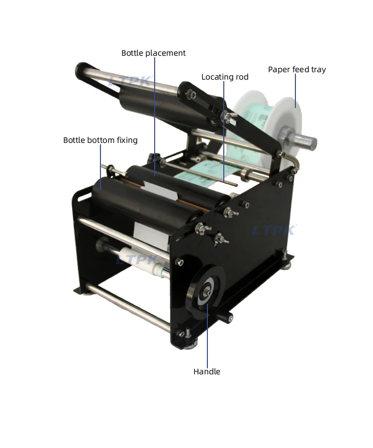 L100N Hand Applicator Labeling Machine for Plastic Bottles