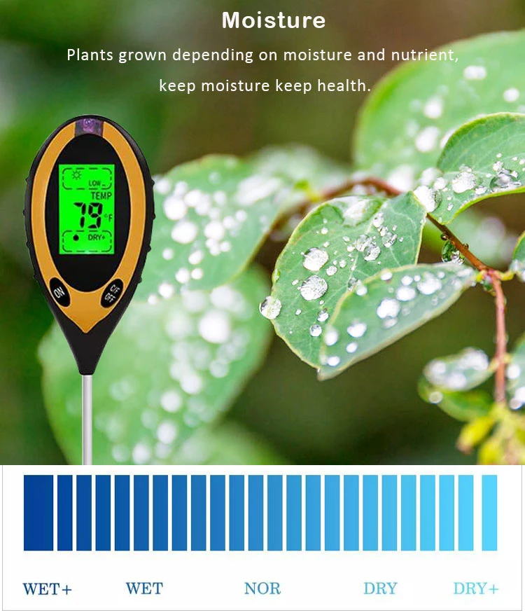 Cheap Soil PH Meter Moisture Soil PH Sensor Ground Soil PH Tester With ...